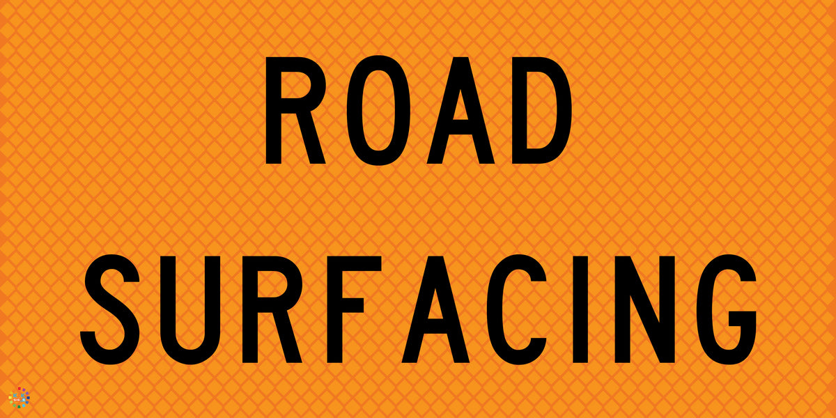 Road Surfacing - Multi Message Temporary Road Traffic Sign | K2K Signs ...