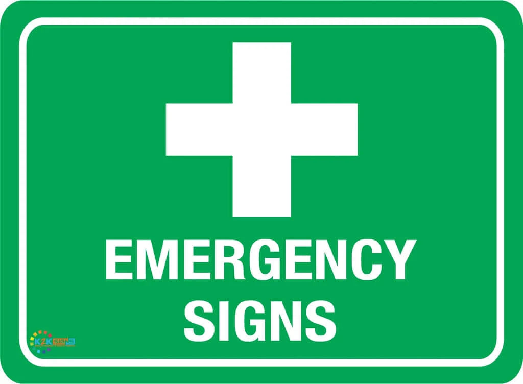 Emergency & Exit Signs | K2K Signs Australia