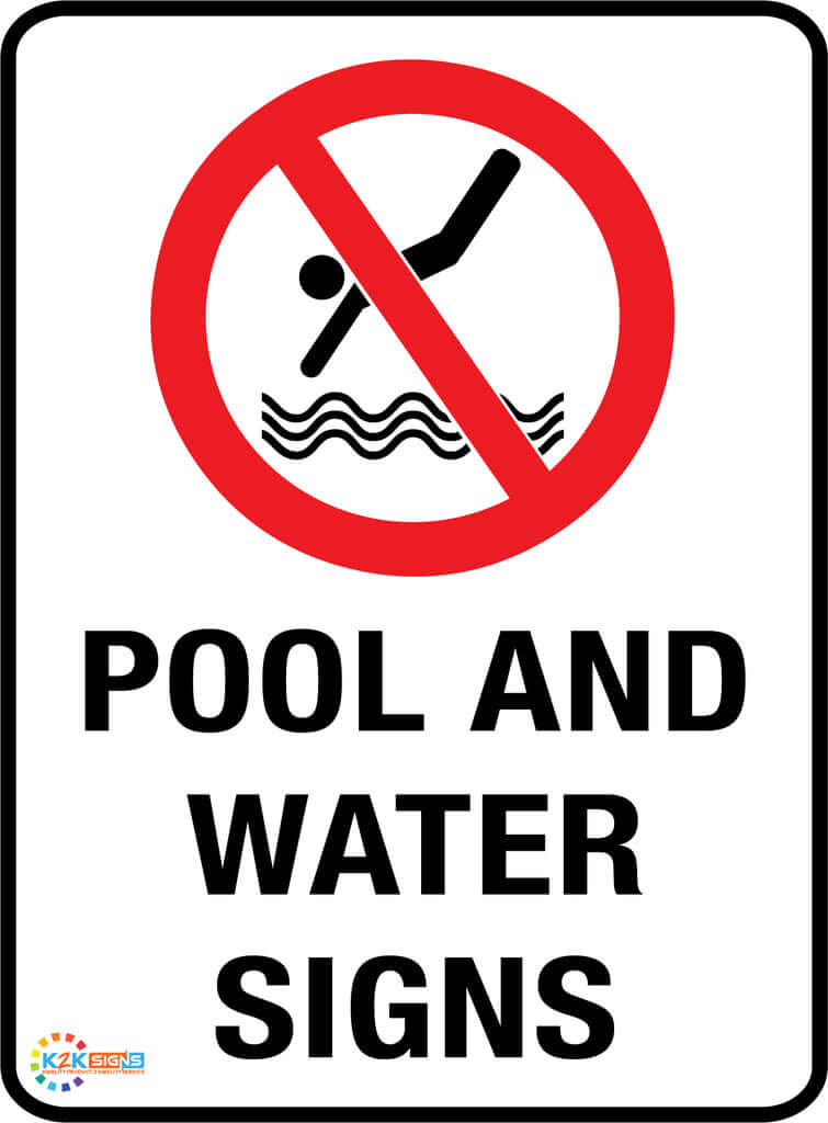 Pool Safety Signs | K2K Signs Australia