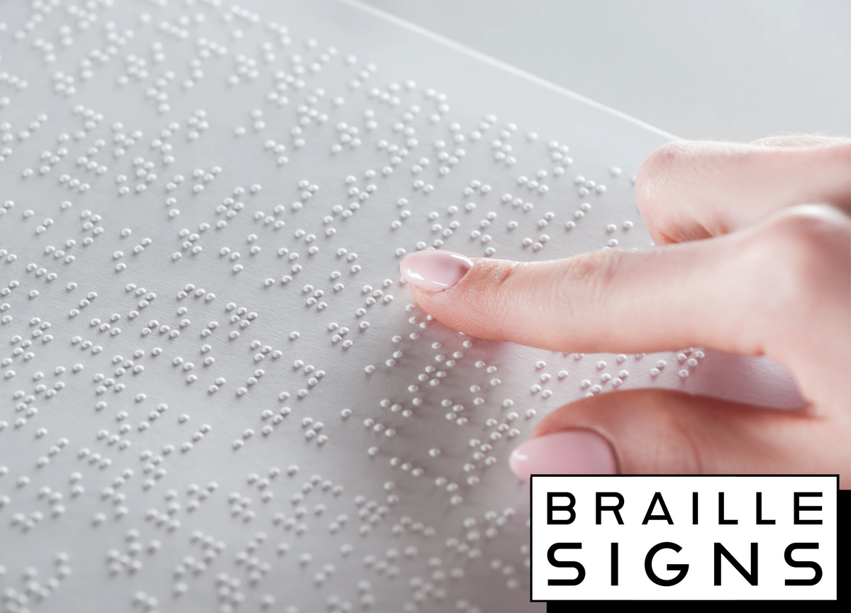 Braille and Tactile Signs – Page 2 – K2K Signs
