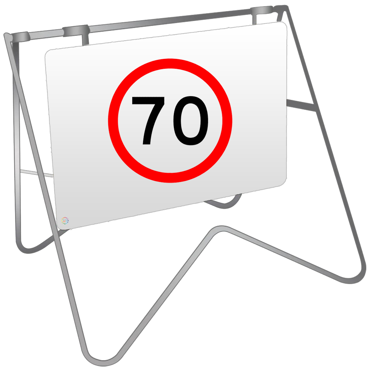 70KM Speed - Swing Stand & Sign | K2K Signs Australia