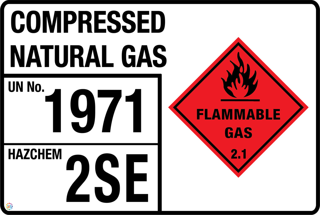 Compressed Natural Gas Signage | K2K Signs Australia