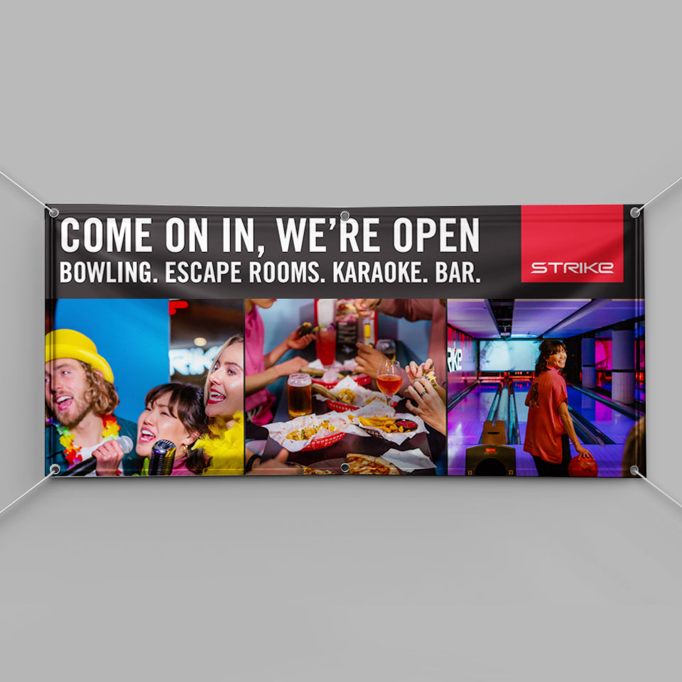 Custom Printed Premium Indoor Outdoor Advertisement Vinyl Banner ...