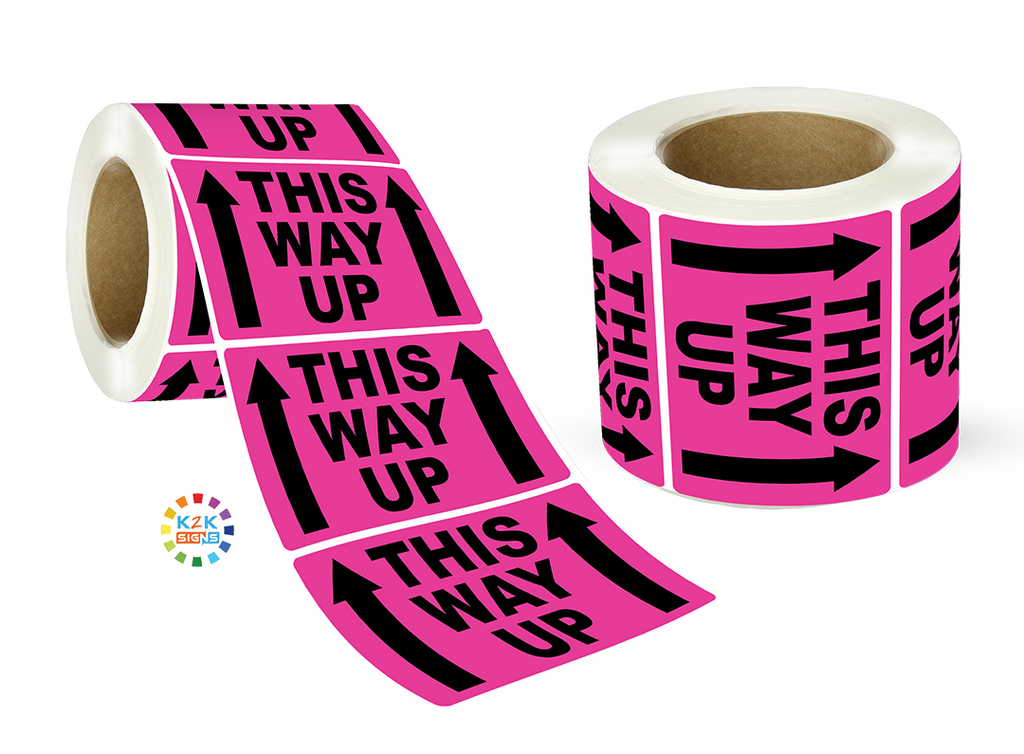 This way up - Label Roll | K2K Signs Australia