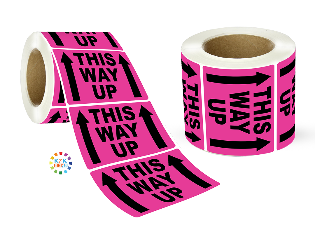 This way up - Label Roll | K2K Signs Australia