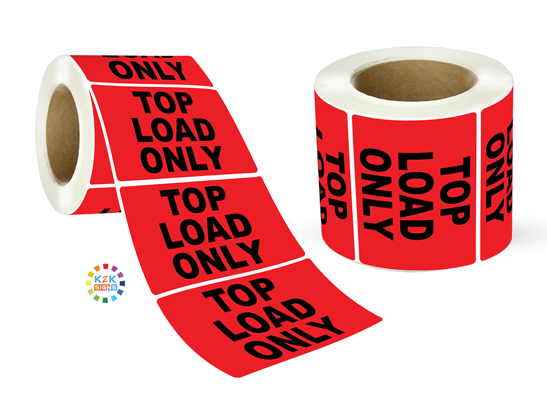 Top load only - Label Roll | K2K Signs Australia