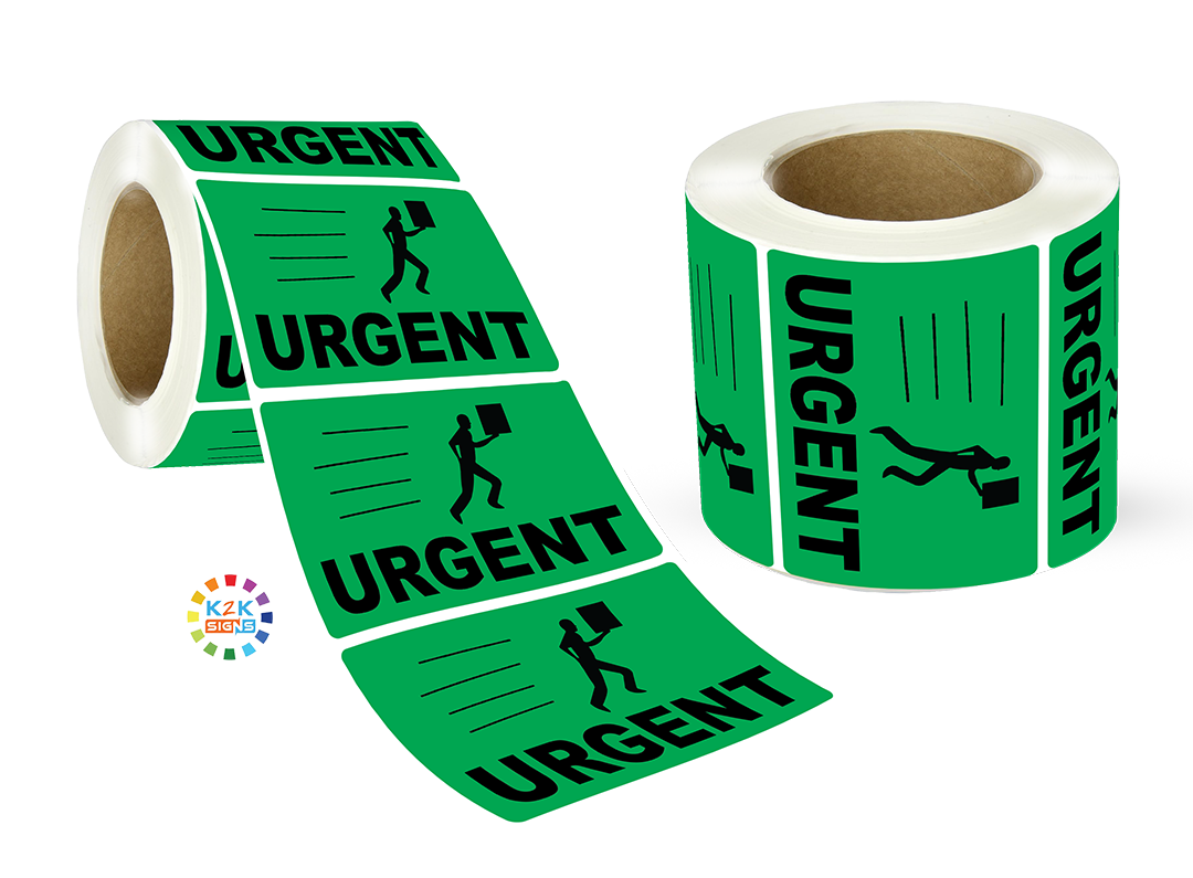 Urgent - Label Roll | K2K Signs Australia
