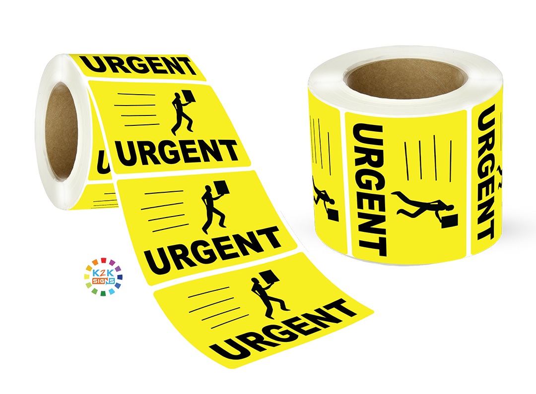 Urgent - Label Roll | K2K Signs Australia