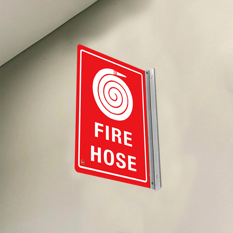Fire Hose – Double-Sided Off-Wall Sign | K2K Signs Australia
