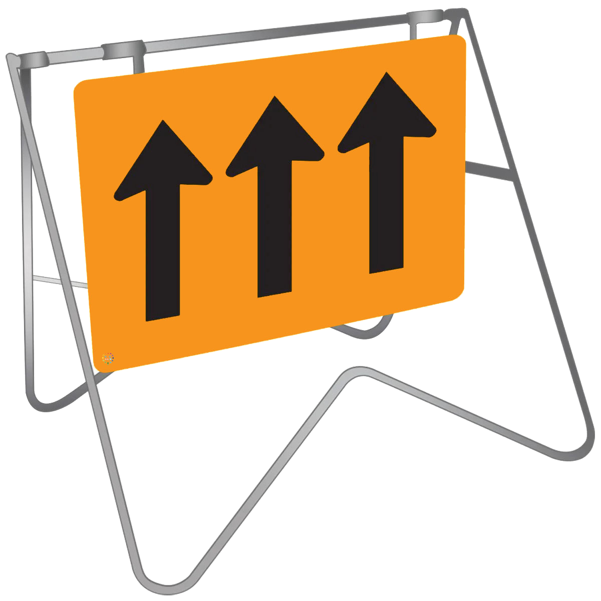 Lane Status Three Lanes Ahead - Swing Stand & Sign | K2K Signs Australia
