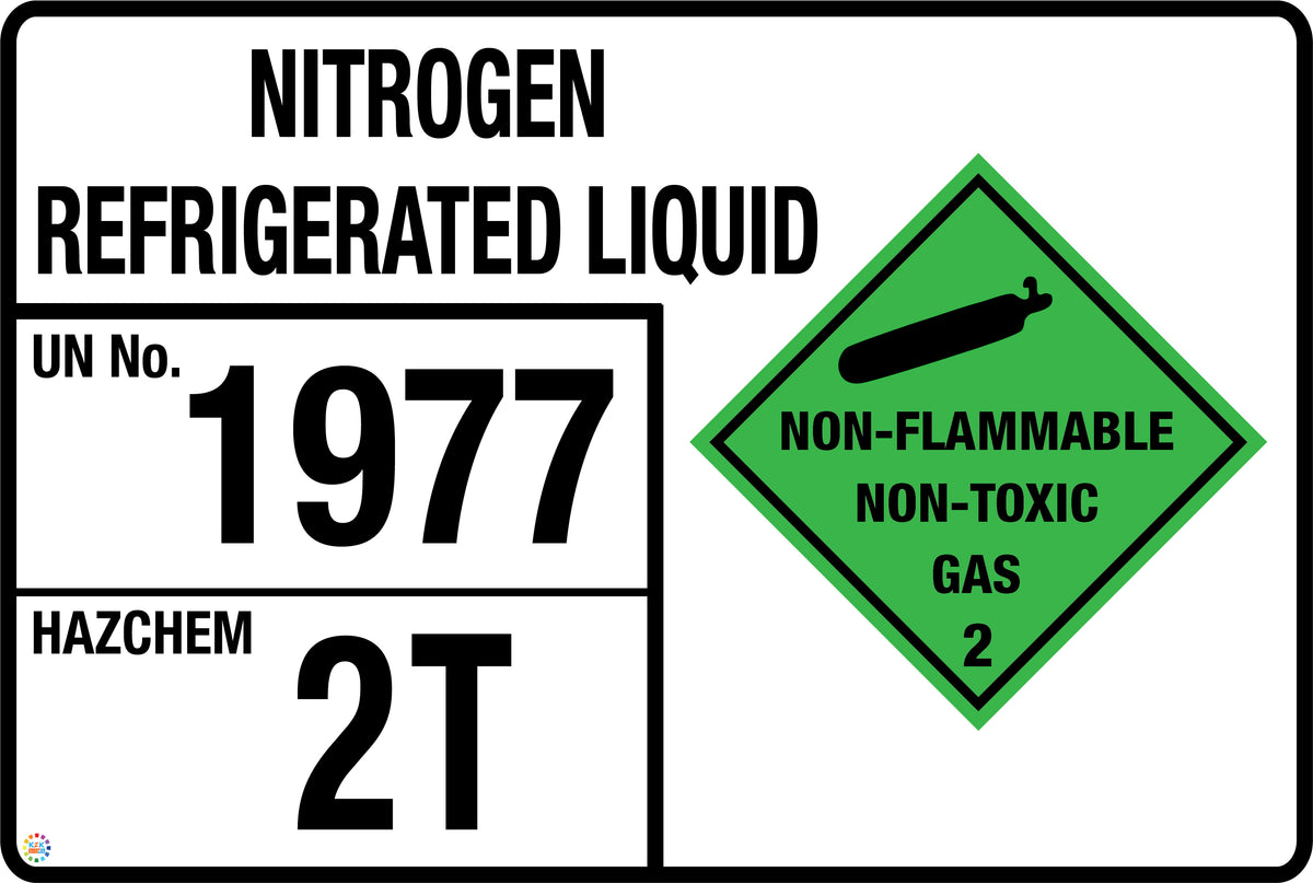 Nitrogen Refrigerated Liquid Signage | K2K Signs Australia