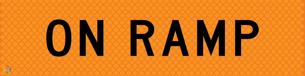 On Ramp - Multi Message Temporary Road Traffic Sign | K2K Signs Australia