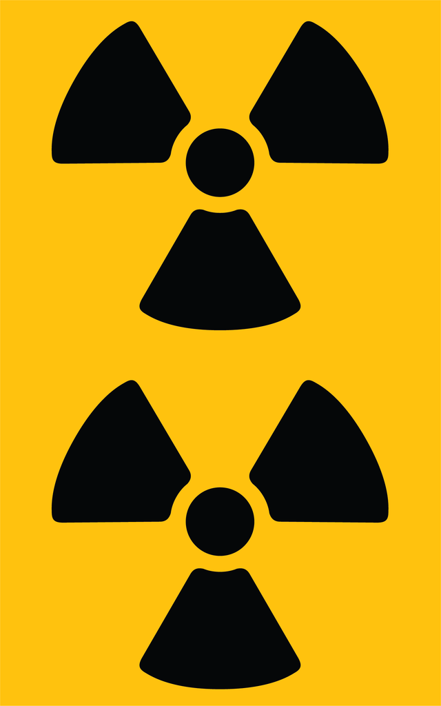 Radio Active Hazard - Supplementary Pipe Marker Labels – K2K Signs