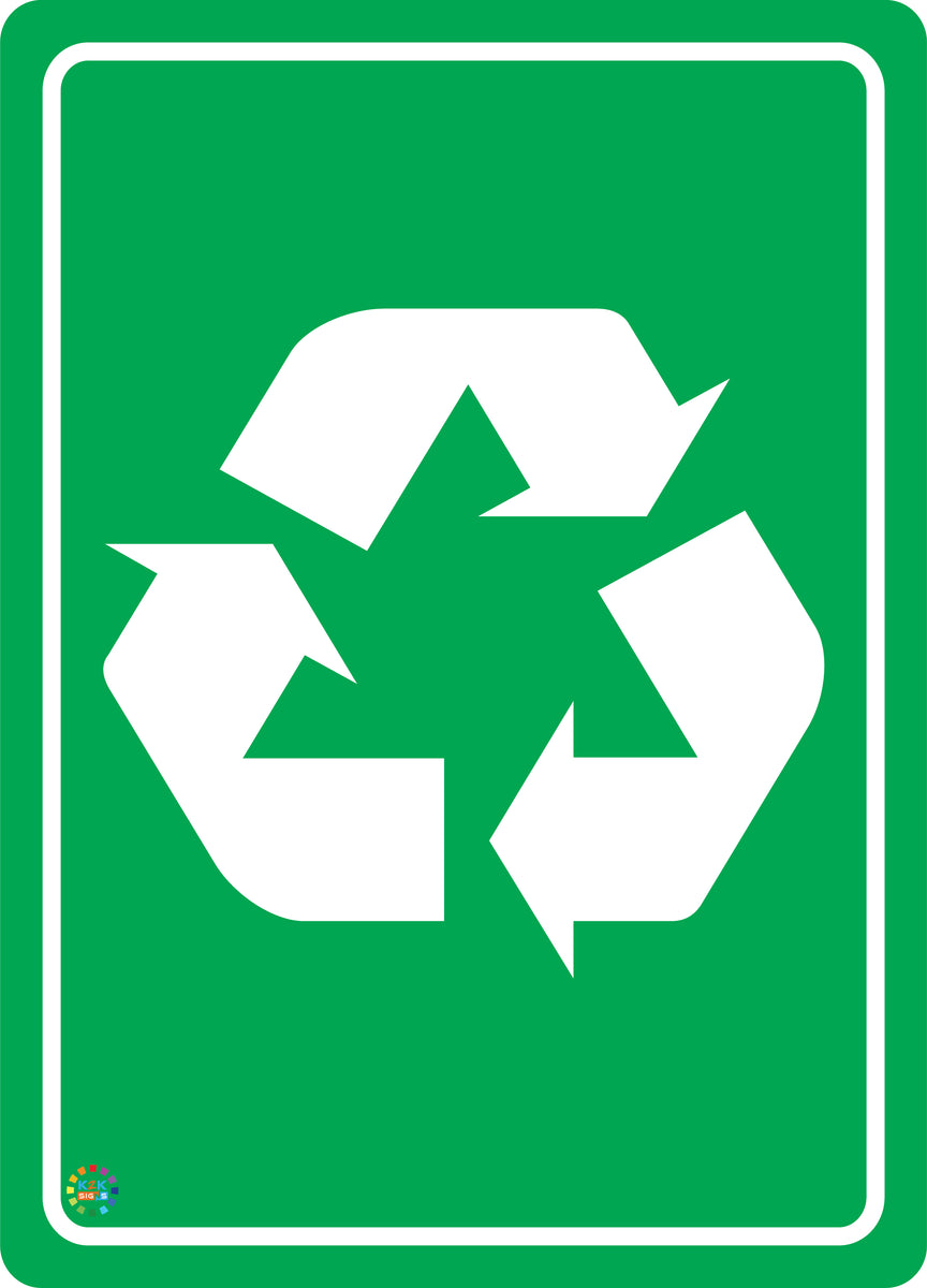 Recycle Symbol Sign | K2K Signs Australia