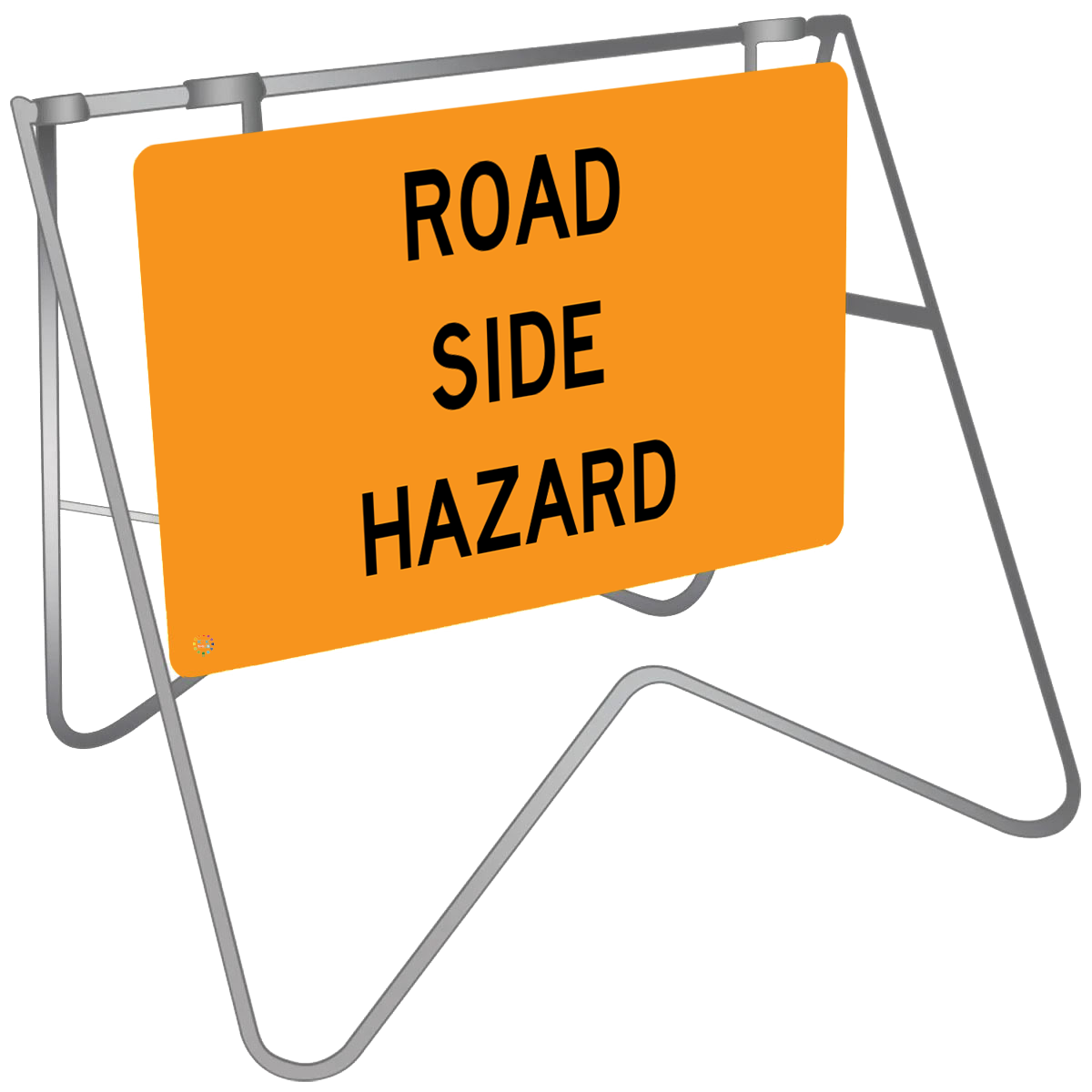 Road Side Hazard - Swing Stand & Sign | K2K Signs Australia