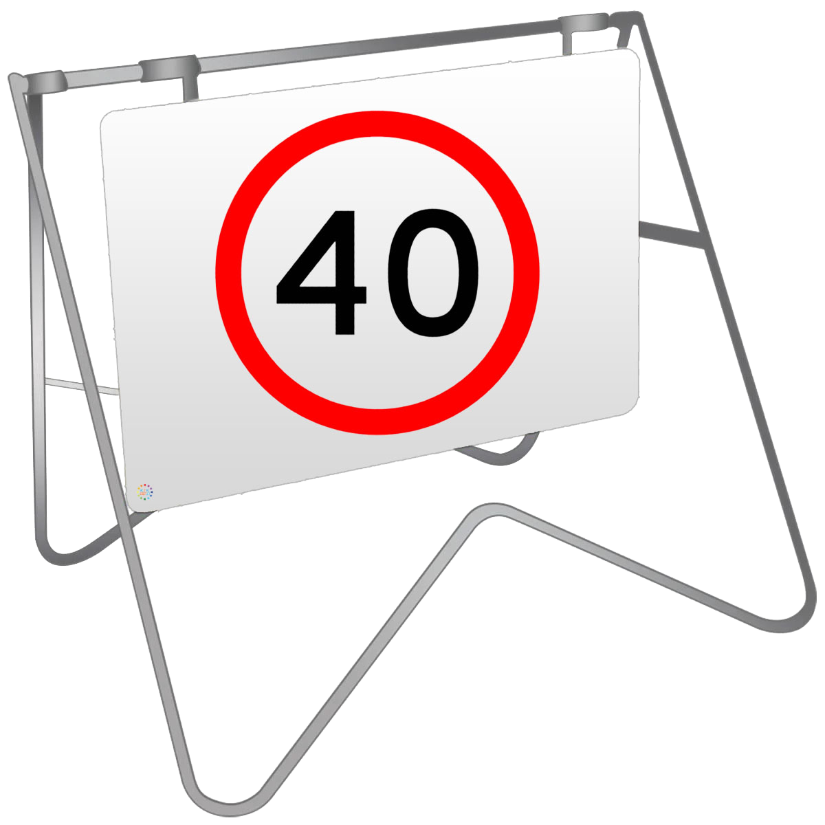 Swing Stand & Sign – 40KM Speed | K2K Signs Australia