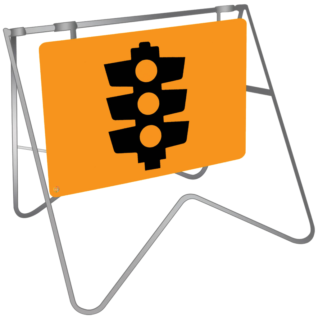 Traffic Signals - Swing Stand & Sign | K2K Signs Australia