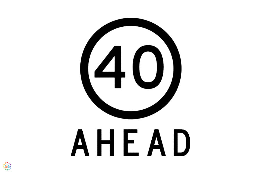 40KM Speed Ahead Sign | K2K Signs Australia