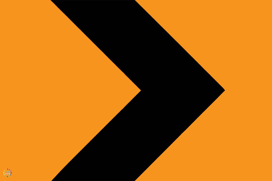 Temporary Hazard Chevron Marker Sign | K2K Signs Australia