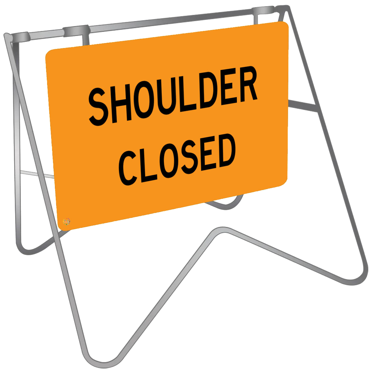 Shoulder Closed - Swing Stand & Sign | K2K Signs Australia