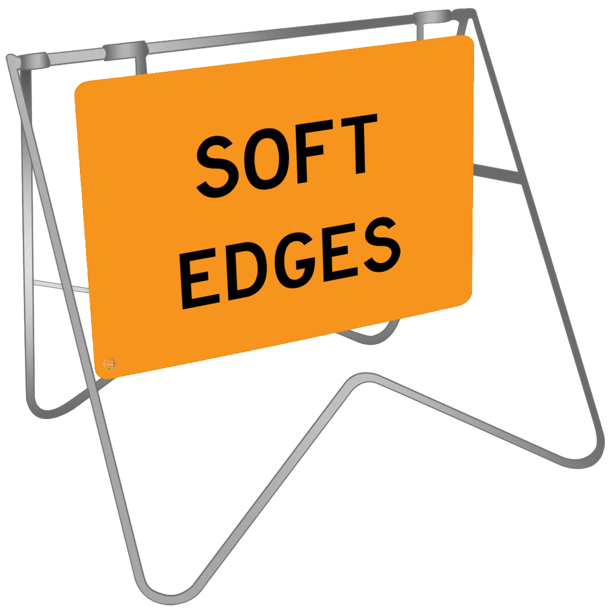 Soft Edges - Swing Stand & Sign | K2K Signs Australia