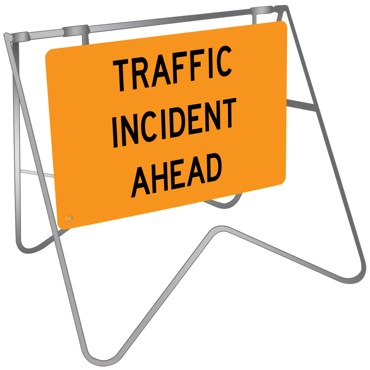 Traffic Incident Ahead - Swing Stand & Sign | K2K Signs Australia