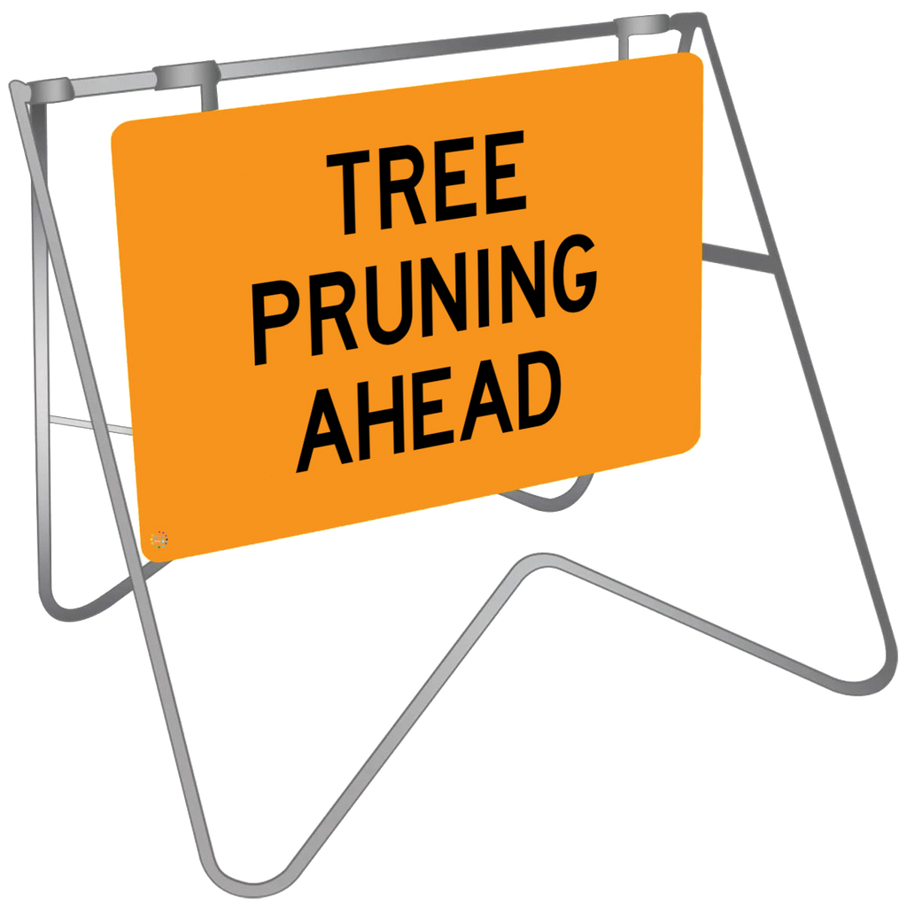 Tree Pruning Area - Swing Stand & Sign| K2K Signs Australia
