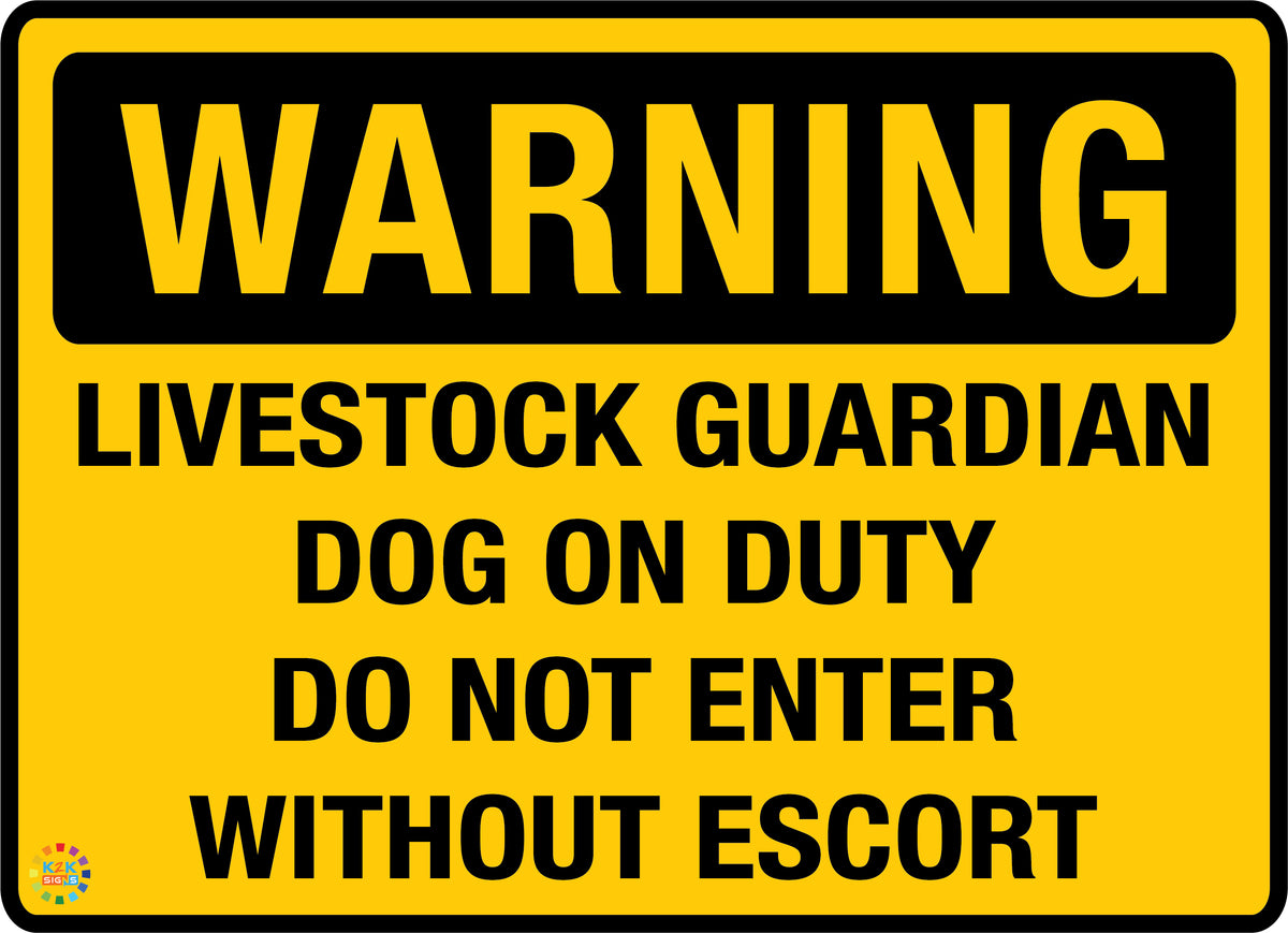Caution Dogs on Premises | Animal and Pet Signs Online | K2K Signs