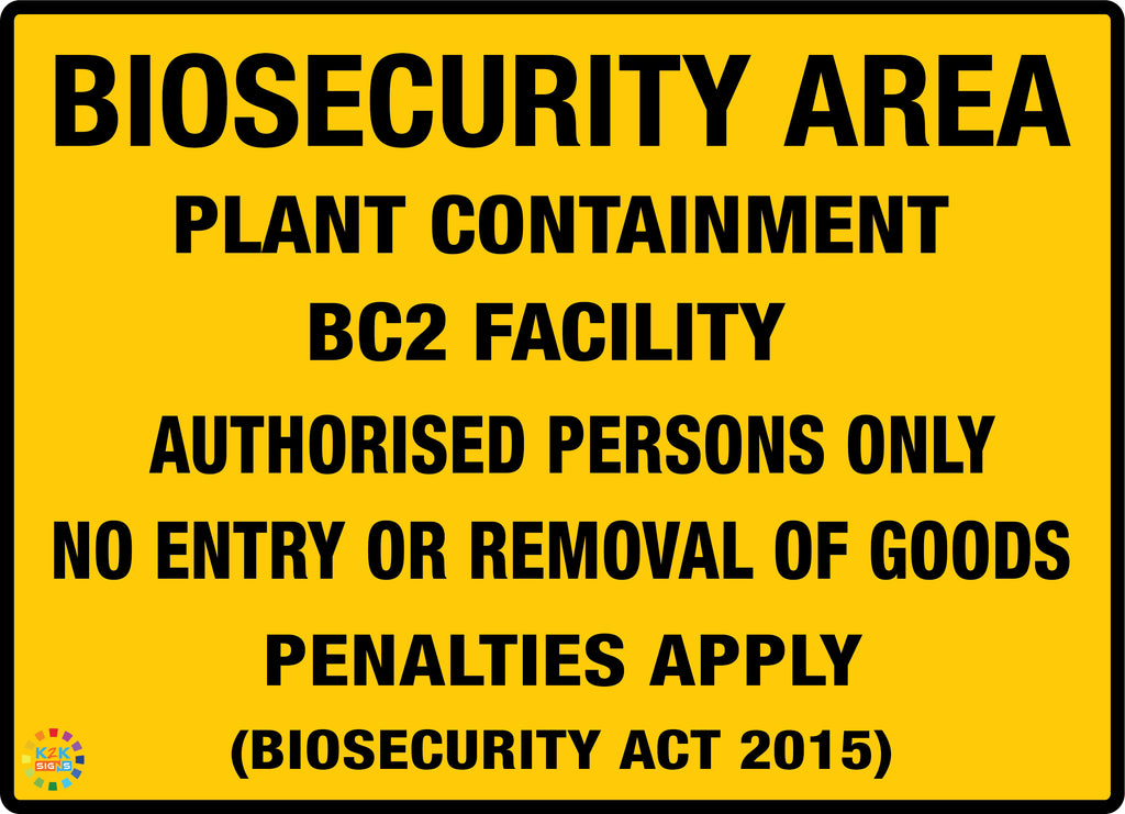 Farm Biosecurity Signs | K2K Signs Australia – Page 2