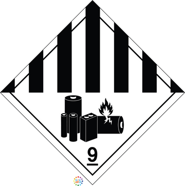 Class 9 Lithium Sign | K2K Signs Australia