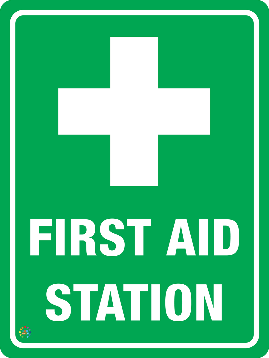 First Aid Station Sign | K2K Signs Australia