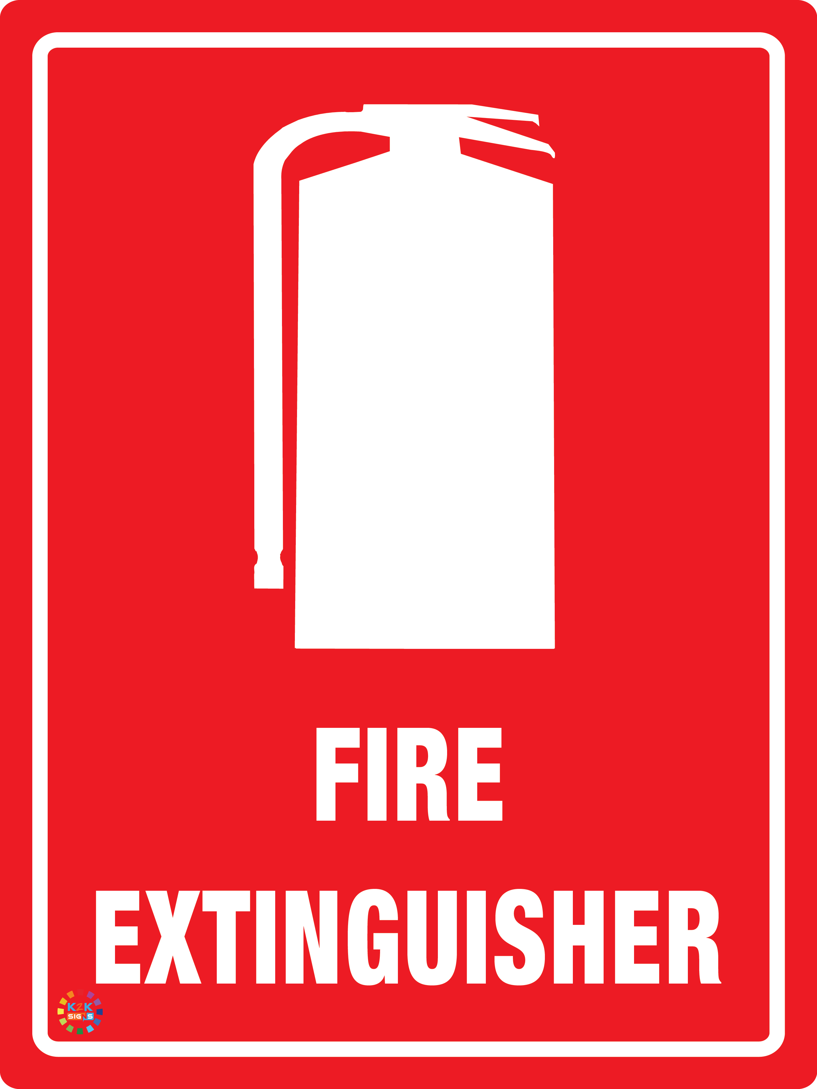 Fire Extinguisher Signs