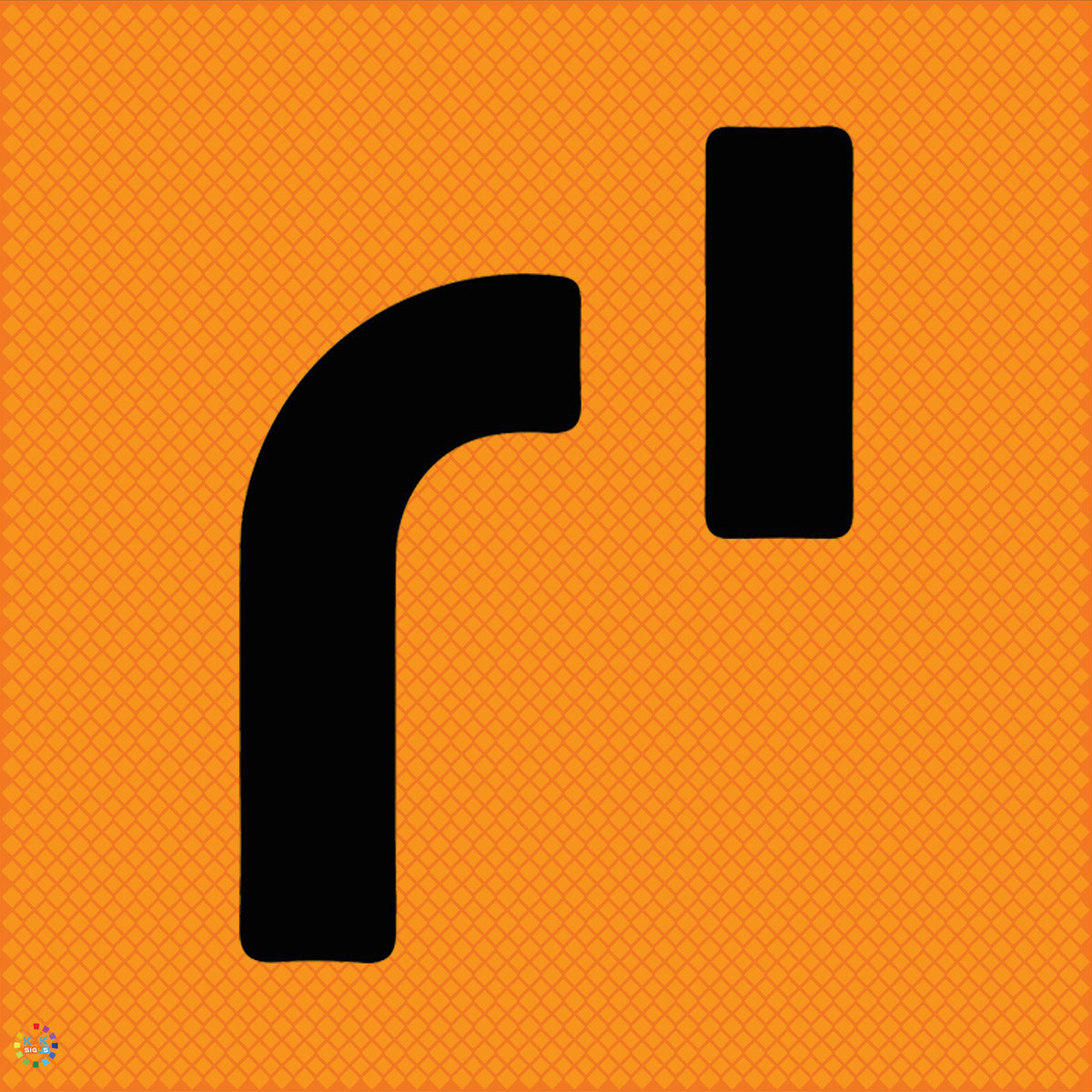 Lane Status No Right Turn - Multi Message Temporary Road Traffic Sign ...