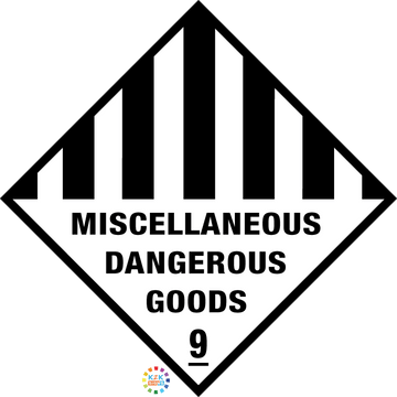 Class 9 - Miscellaneous Dangerous Goods Sign | K2K Signs Australia