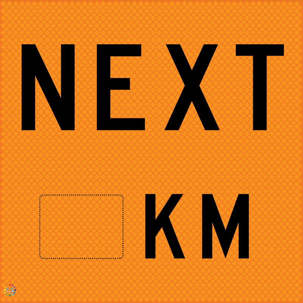 Next KM - Multi Message Temporary Road Traffic Signage | K2K Signs ...