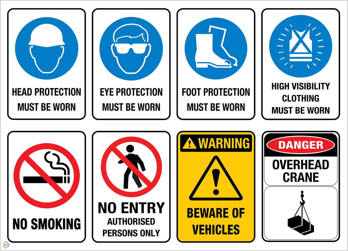 PPE Building Site Sign | K2K Signs Australia