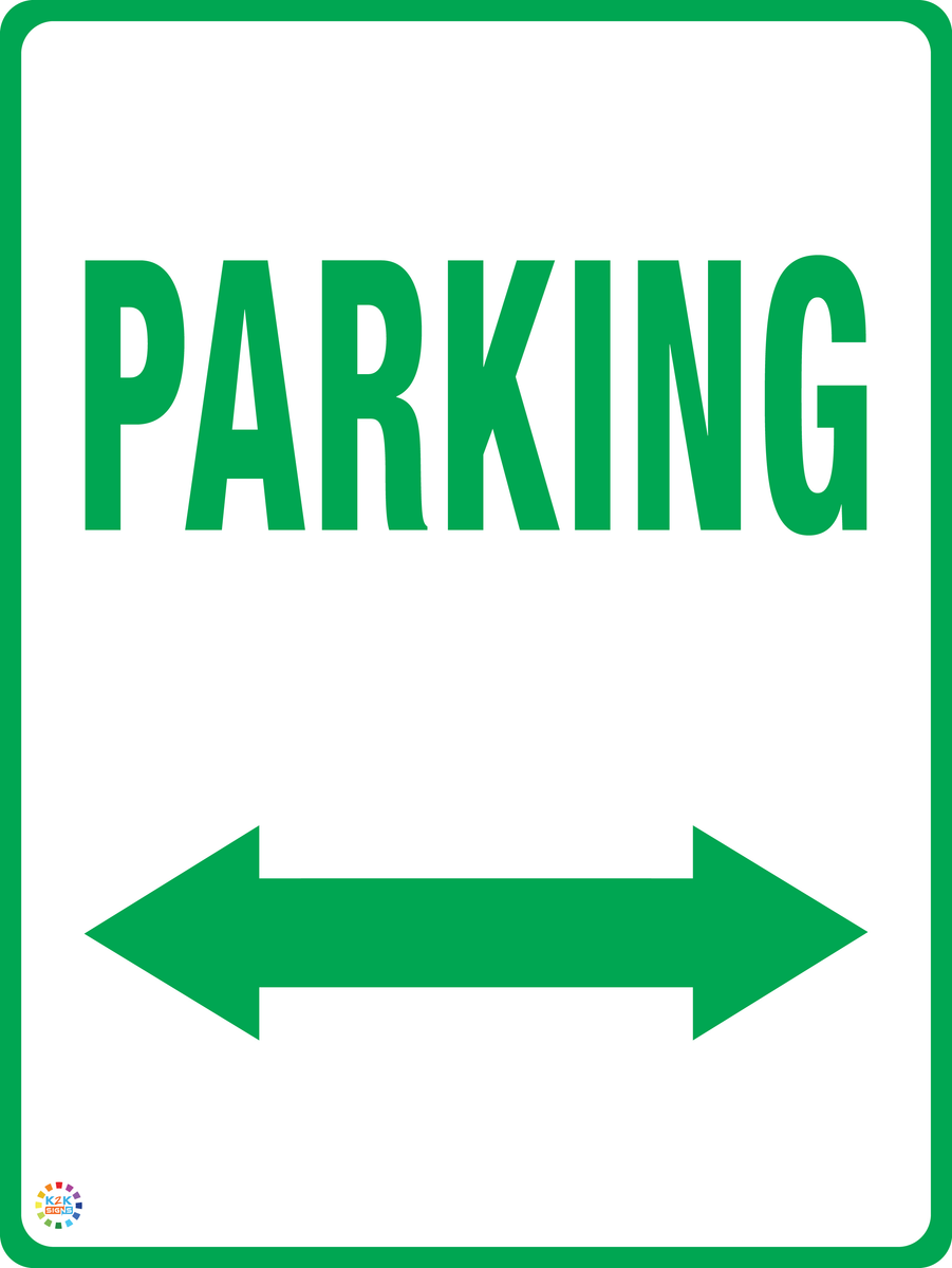 Parking (Two Way Arrow) | K2K Signs Australia