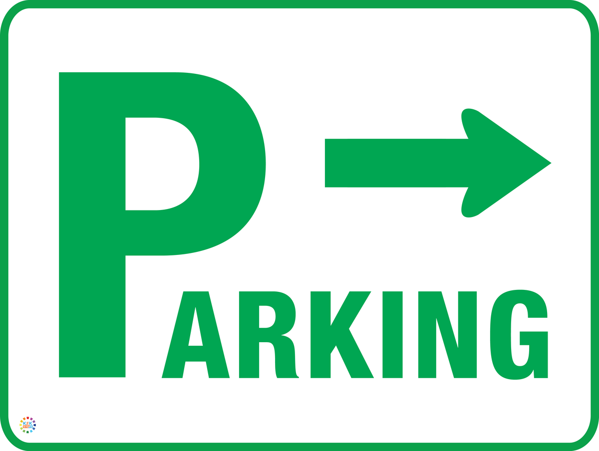 Parking (Right Arrow) | K2l Signs Australia – K2K Signs