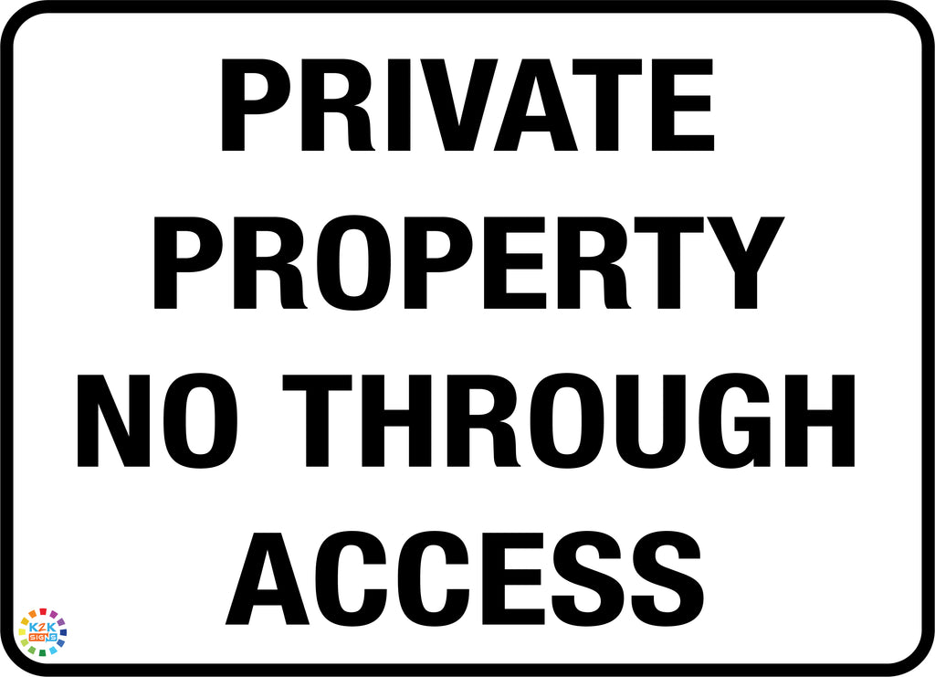 Private Property Signs | Keep Out & No Trespassing Signs Australia ...