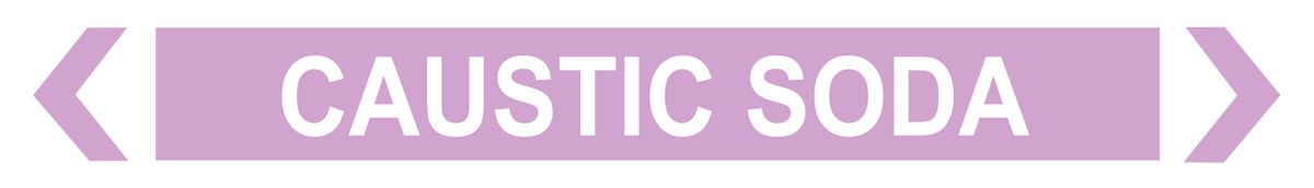 Caustic Soda - Pipe Marker Labels – K2K Signs