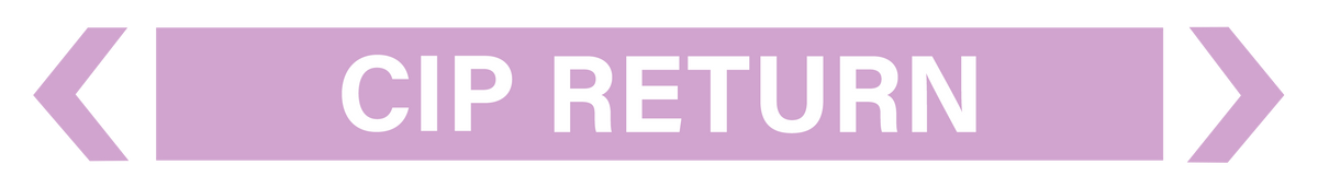 Cip Return - Pipe Marker – K2K Signs