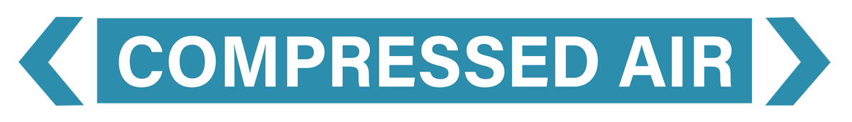 Compressed Air - Pipe Marker – K2K Signs