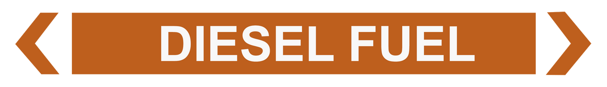 Diesel Fuel - Pipe Marker – K2K Signs