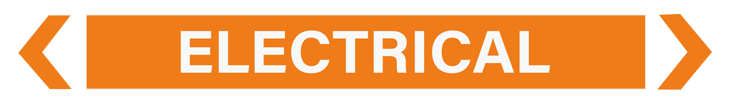 Electrical Pipe Marker | K2K Signs Australia