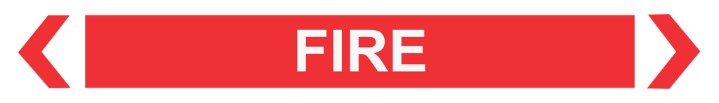 Fire Pipe Marker | K2K Signs Australia