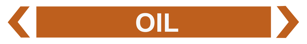 Oil - Pipe Marker Labels – K2K Signs