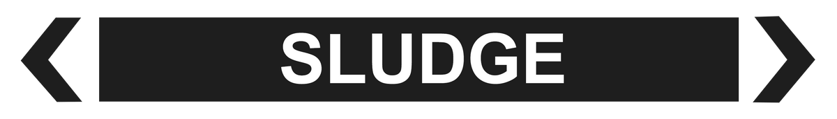 Sludge - Pipe Marker – K2K Signs