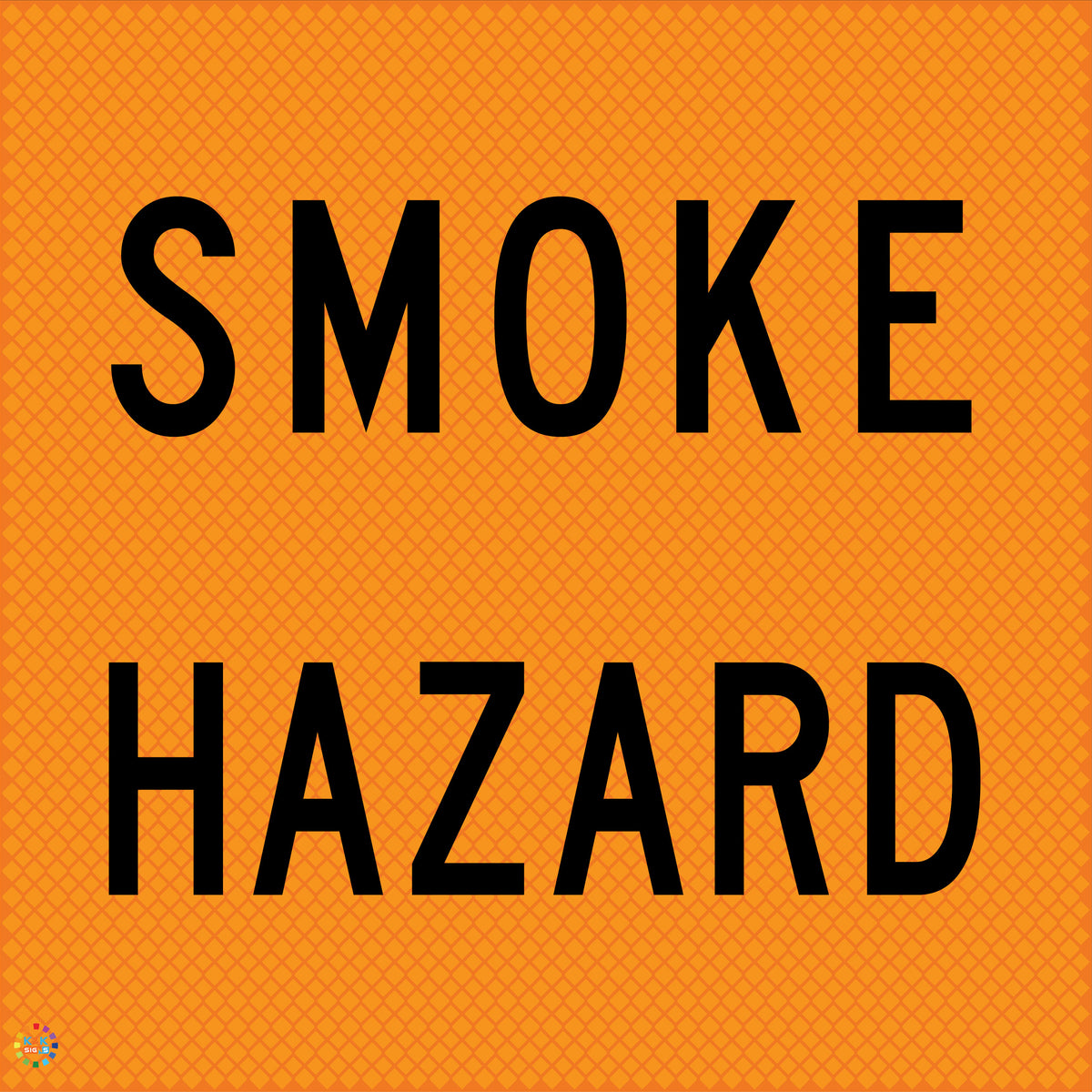 Smoke Hazard - Multi Message Temporary Road Traffic Signage | K2K Signs ...