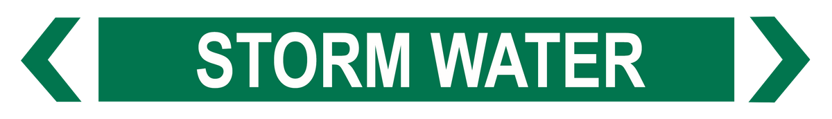 Storm Water - Pipe Marker Sign | K2K Signs Australia