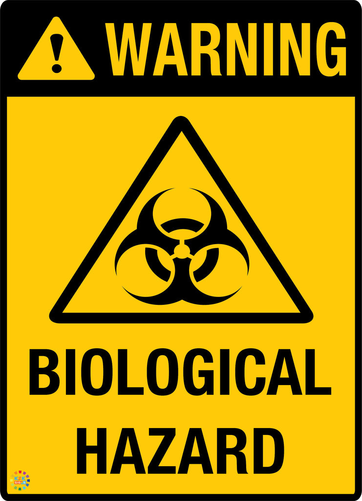 Biological Hazard Sign | K2K Signs Australia